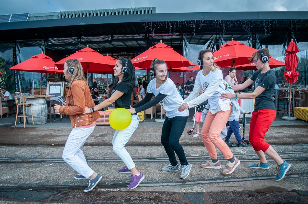 Team-Building Activity in Auckland - Silent Disco CitywalkPapaya Stories